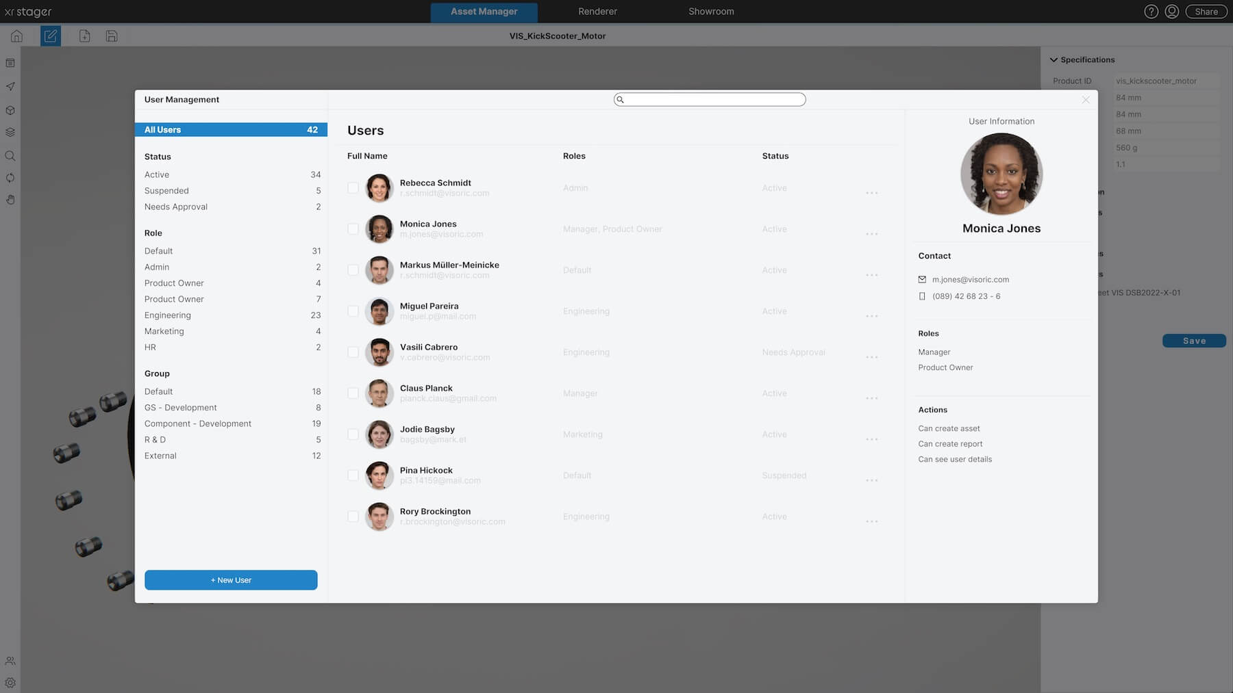 Asset Manager Software - 3D Asset Datenbank | XR Stager
